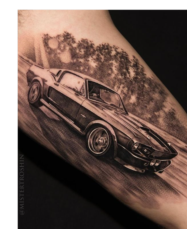 American Muscle Car Tattoos Trans Am Muscle Car American Muscle Trans