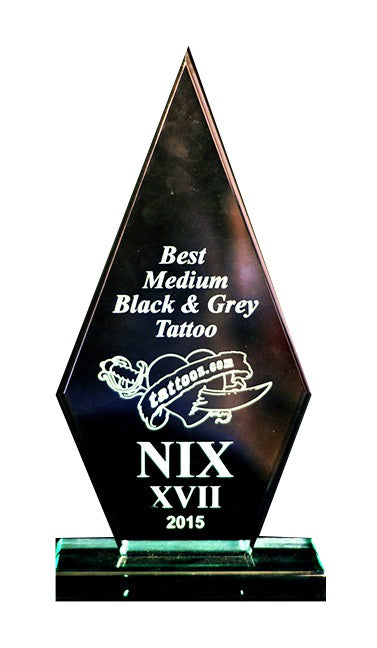 2015 Nix Best Medium Black Grey Tattoo Award 1 2 Chronic Ink