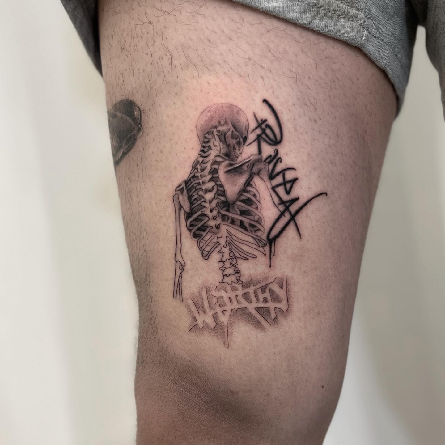 Ruby skeleton tattoo | Orangetattooshop.com
