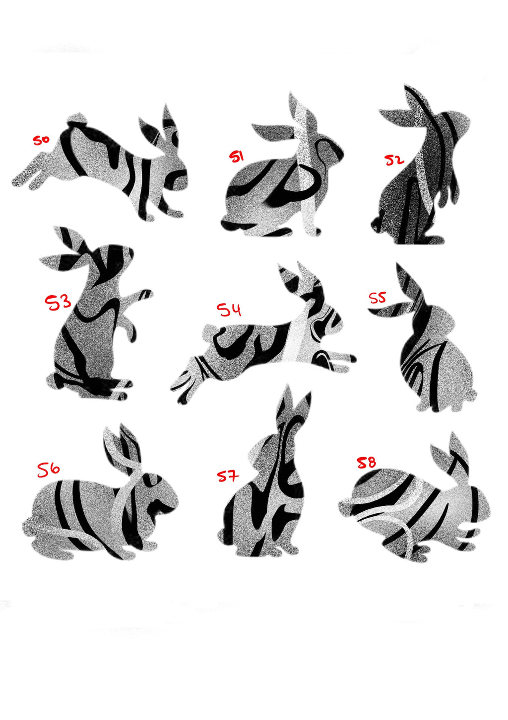 Rabbits Flash Set – Chronic Ink