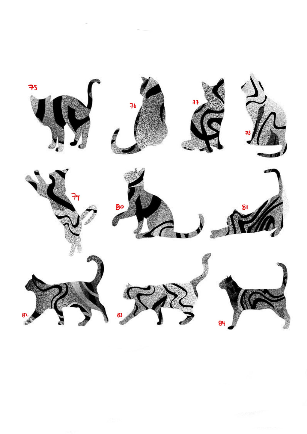 Cats Flash Set 2 – Chronic Ink