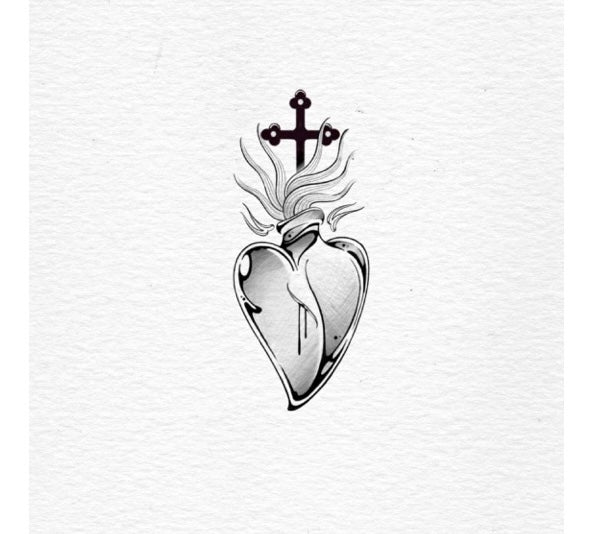 Heart Cross – Chronic Ink