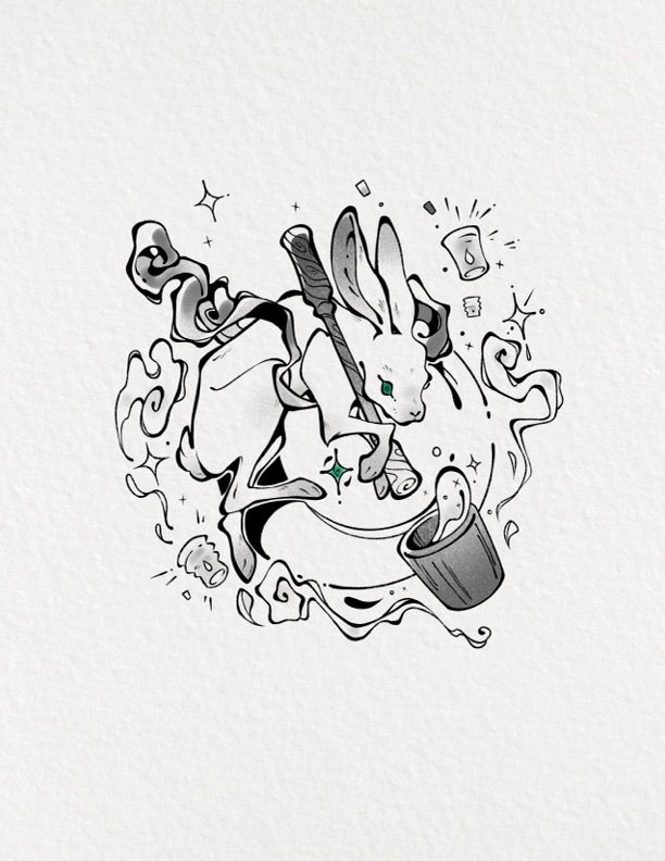 Moon Rabbit – Chronic Ink