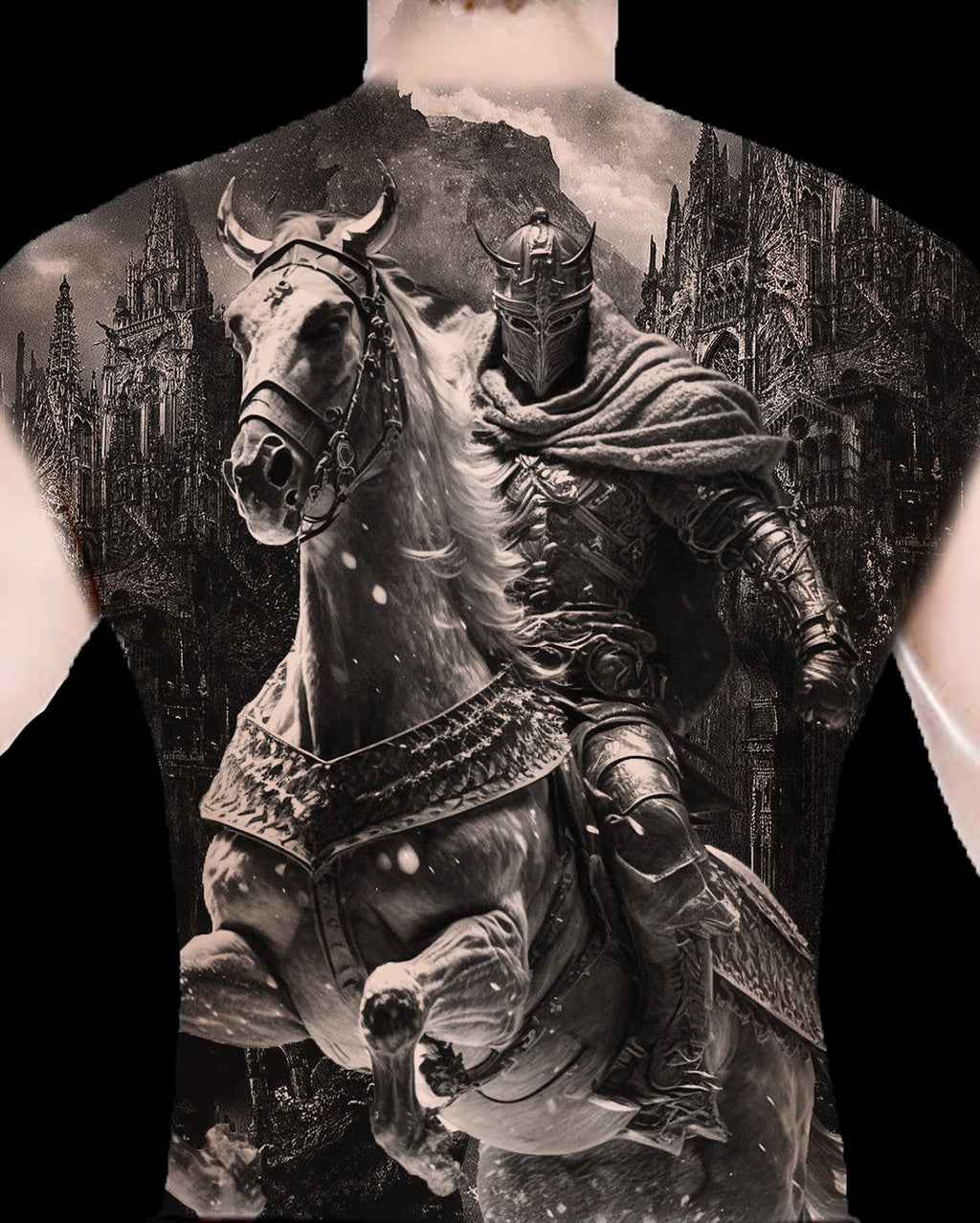 Knight on Horse Back Piece – Chronic Ink