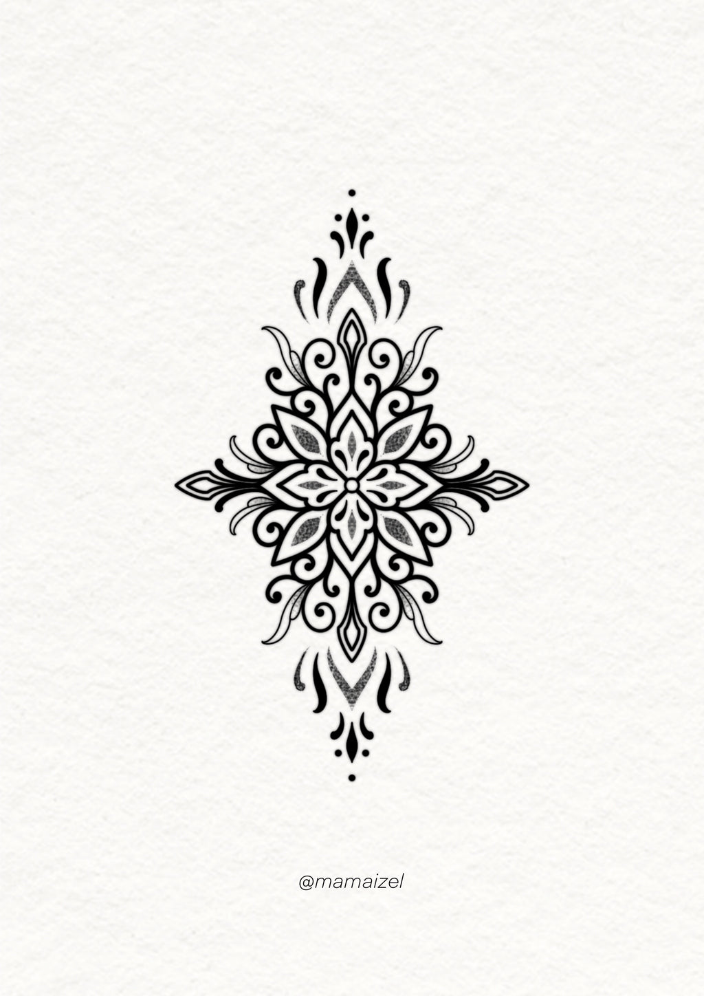 Ornamental Mandala – Chronic Ink