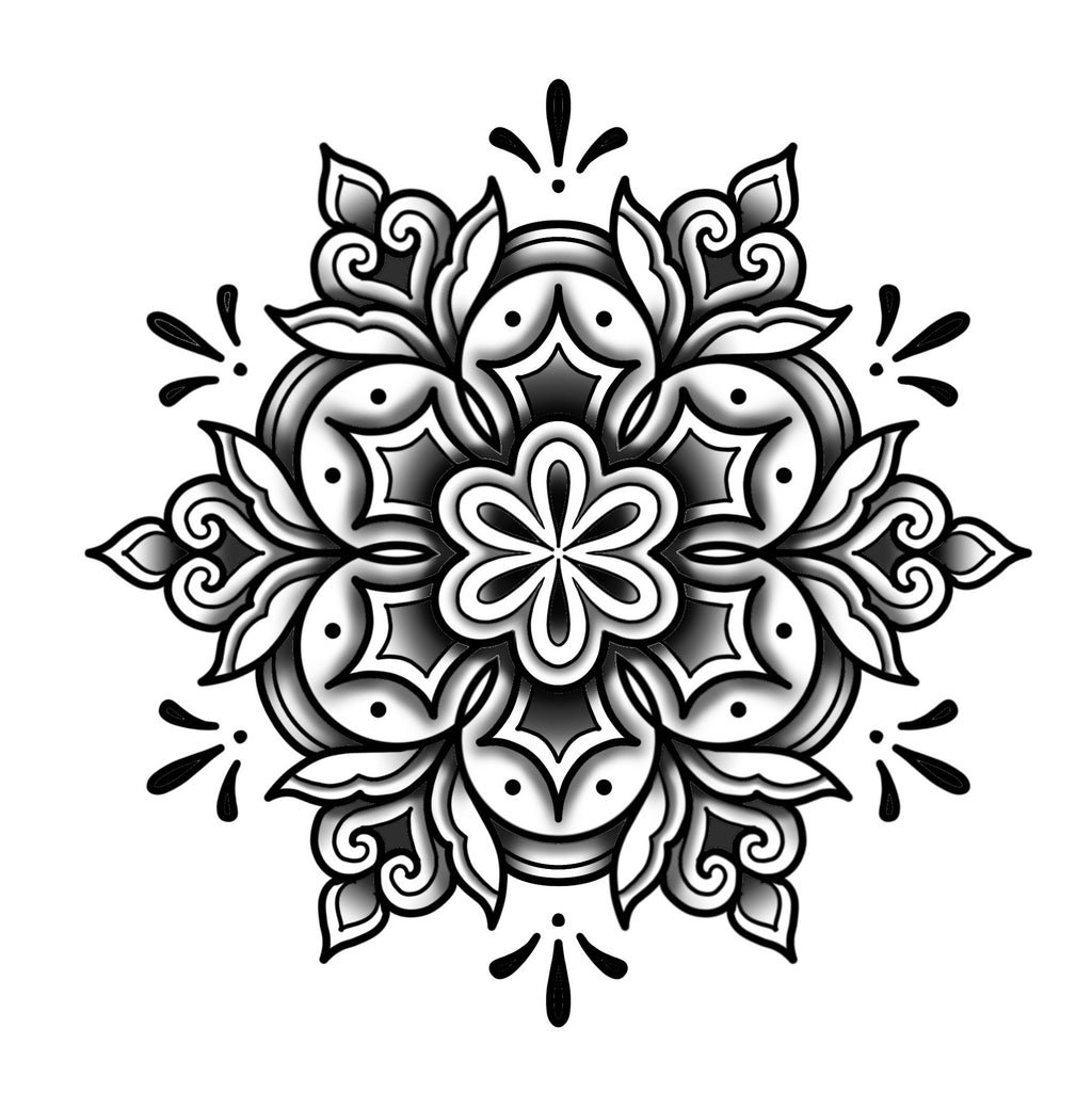 Medium Mandala 3 – Chronic Ink