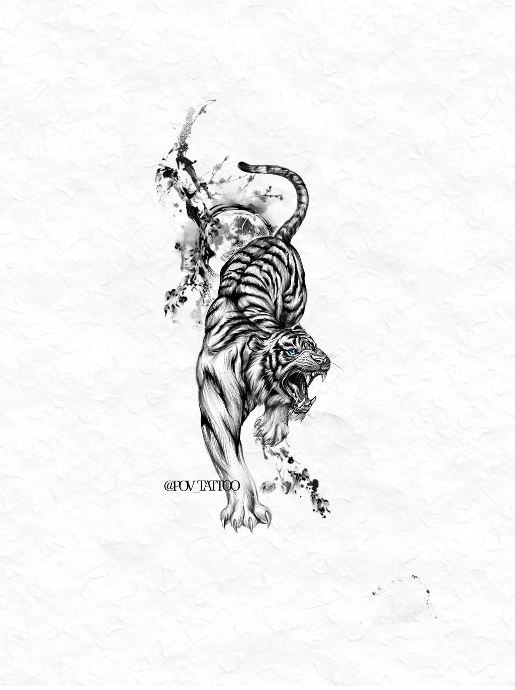 Snarling Tiger – Chronic Ink