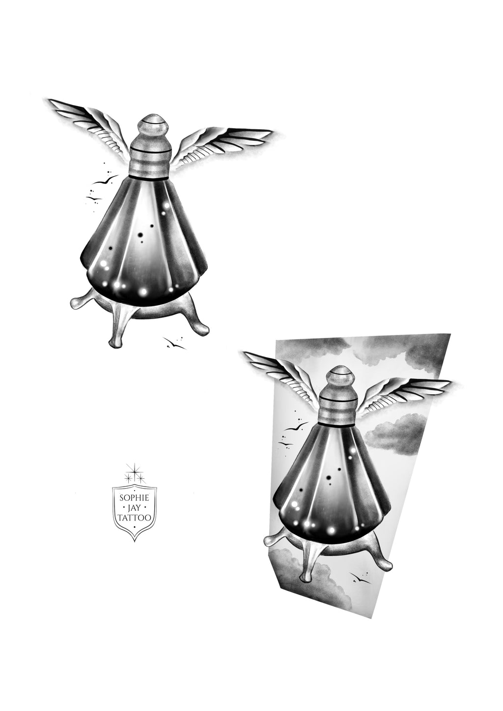 Baldur’s Gate 3- Flying potion – Chronic Ink