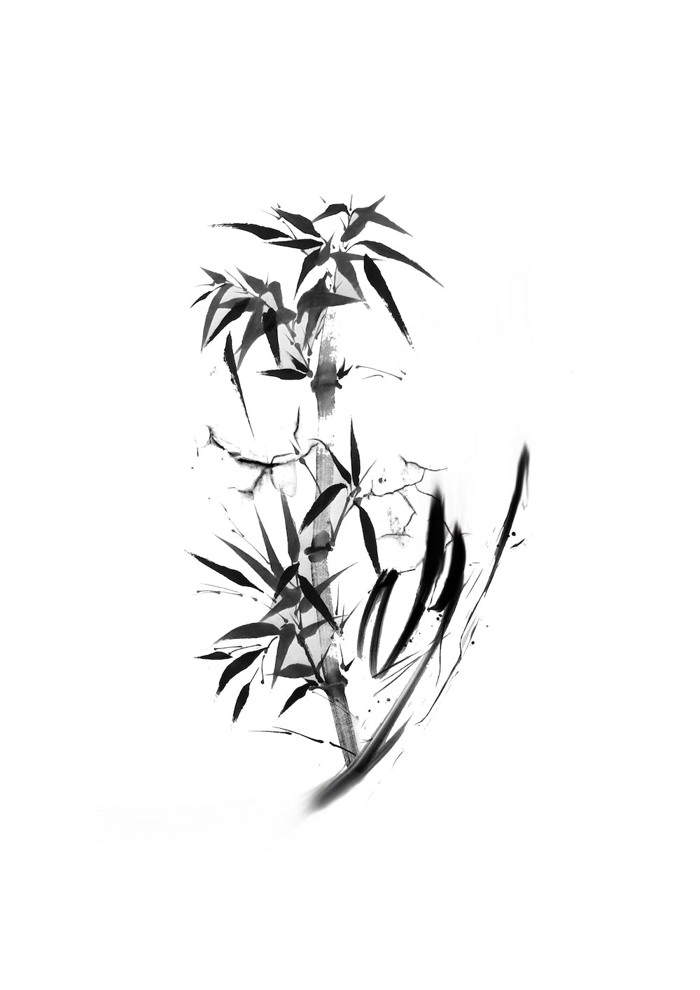 Bamboo Brushstroke – Chronic Ink