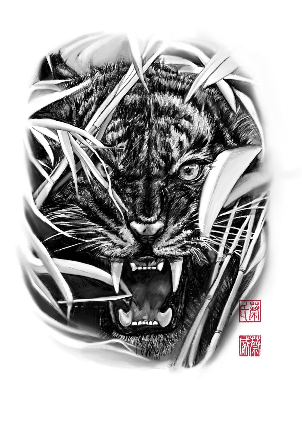 Tiger – Chronic Ink