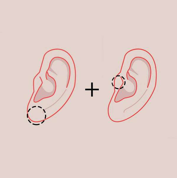 Combo: Ear Lobe + Tragus Piercing in Downtown Toronto – Chronic Ink