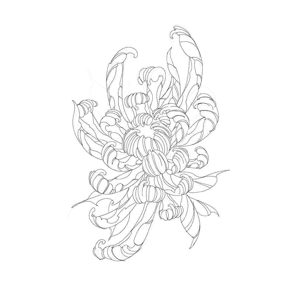 Chrysanthemum #2 – Chronic Ink
