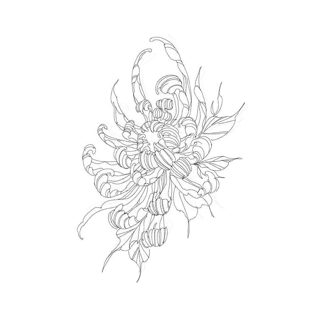Chrysanthemum #4 – Chronic Ink